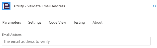 Utility - Validate Email Address – Encodian Customer Help Utility - Validate Email Address – Encodian Customer Help