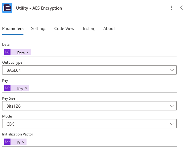 Utility - AES Encryption – Encodian Customer Help