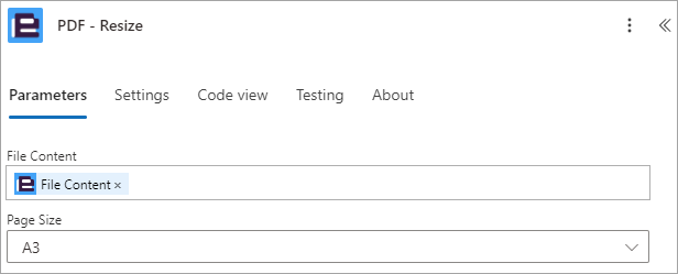 Pdf Resize Encodian Customer Help