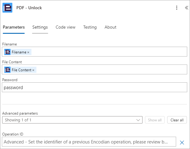 PDF - Unlock – Encodian Customer Help