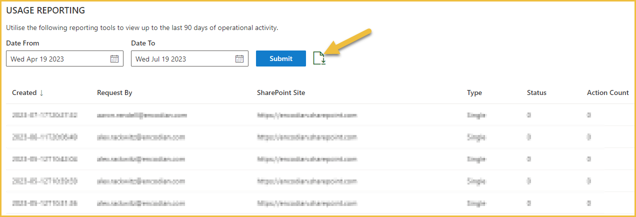 Review Vertr Usage Encodian Customer Help